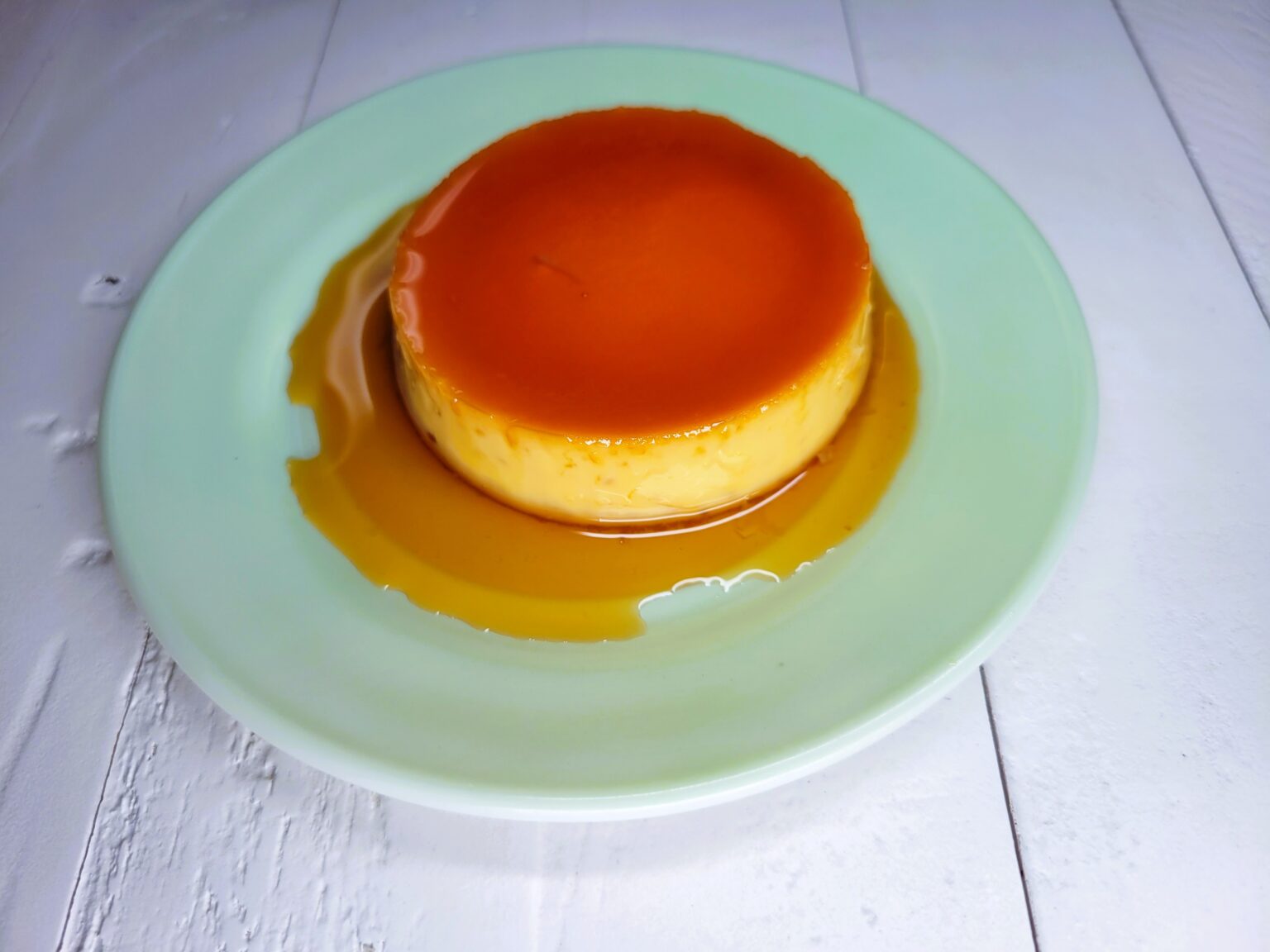Easy Baked Flan - Cottage Pantry