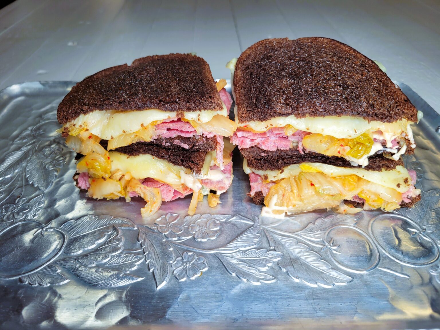 Kimchi Reuben Sandwich - Cottage Pantry
