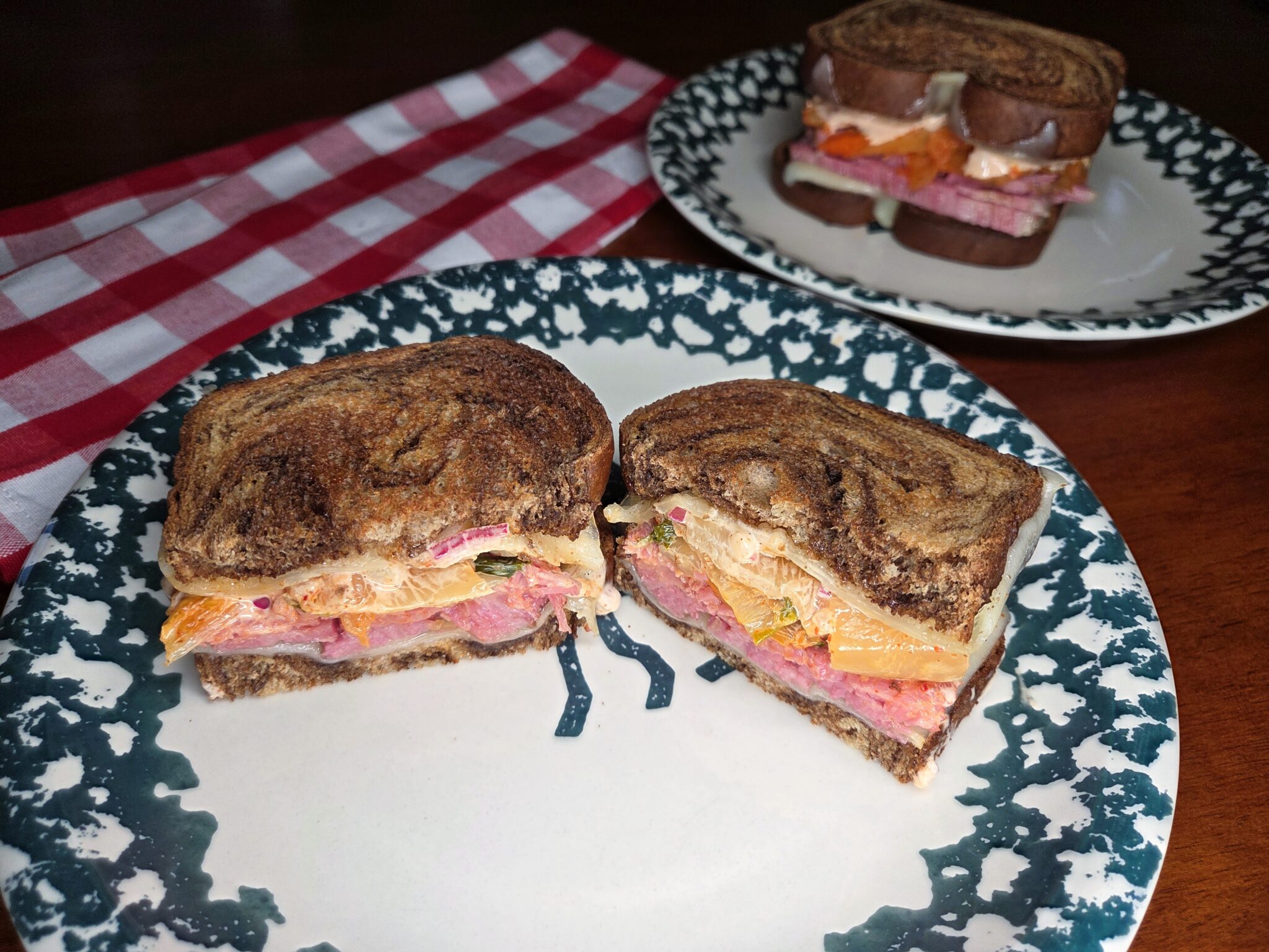 Kimchi Reuben Sandwich - Cottage Pantry